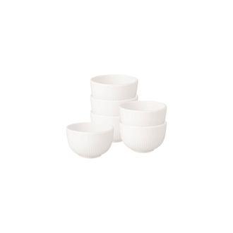 Villeroy & Boch Afina Dipsch&auml;lchen aus Premium Porzellan, kleines Sch&auml;lchen f&uuml;r Dips und Snacks, Made in Germany, sp&uuml;lmaschinenfest und mikrowellensicher, stapelbar, 