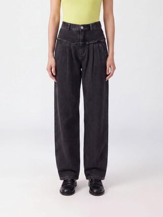 Isabel Marant Jean large taille haute Iniza en denim