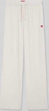 HUGO BOSS Relaxed Fit Sweathose aus Modal-Mix Modell HUGO HEART