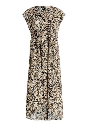 Cartoon Midikleid Damen mit Muster