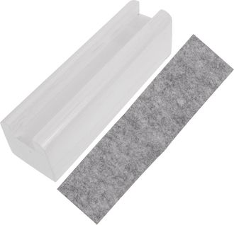 DOITOOL Ganzk&ouml;rperspiegelhalter Aus Holz Standspiegelhalter Mit Rutschfestem Standfu&szlig; Stabiler Spiegelst&auml;nder F&uuml;r Bodenspiegel Kunstwerk-Displayhalter F&uuml;r Zuh