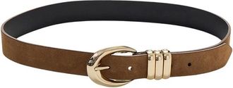 Federica Tosi Ceinture en Daim - Femme - Accessoires - Brun - Taille: M/L