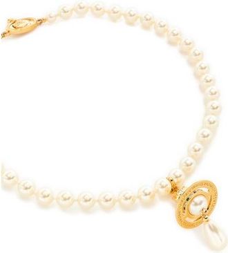 Vivienne Westwood Collier ras du cou &agrave; perles