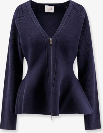 Nude Wool blend cardigan - NUDE - gender_Woman