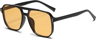 Generic Lunettes De Soleil D&eacute;coratives For Hommes Et Femmes, Id&eacute;ales For Les Vacances D&eacute;placements. Convient &Eacute;galement Aux Sports Plein Air(Yellow)