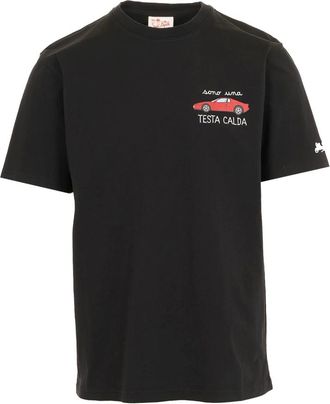 MC2 Saint Barth Homme, Tops, Noir, Taille: XL Portofino Testa Calda Car