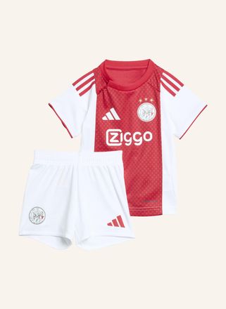 adidas Ajax 25/26 Kids Mini-Heimausr&uuml;stung weiss