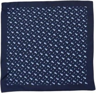 HUGO BOSS unisex, Accessoires, Bleu, Taille: ONE Size Scarf
