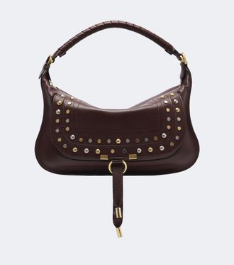 Chlo&eacute; Chlo&eacute; Verzierte Schultertasche Marcie Medium aus Leder
