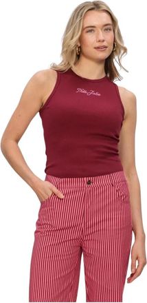 Ydence Top Tr&egrave;s Jolie - - Tops - Damen - Rot - XS