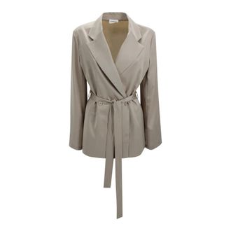P.A.R.O.S.H. G&uuml;rtel-Blazer - - Jackets - Damen - Beige - S