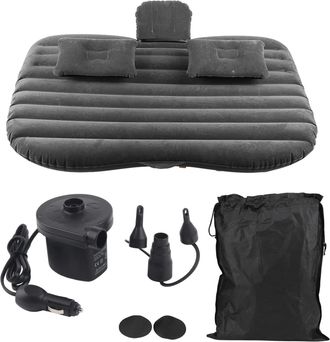 CHICIRIS Aufblasbares Autobett mit Weichem Beflocktem PVC-Material, Sicherheitsblock und Elektrischer Pumpe f&uuml;r Ruheschlaf, Reisen und Camping, Geeignet f&uuml;r di