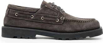 AllSaints Skiff - Bootsschuhe in warmem Grau