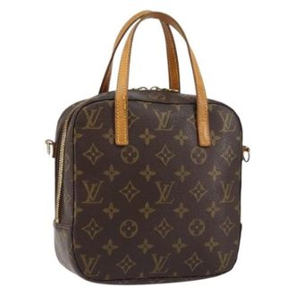 Louis Vuitton Sac &agrave; main en toile Pre-owned - Femme - Pre-owned - Brun - Taille: ONE Size