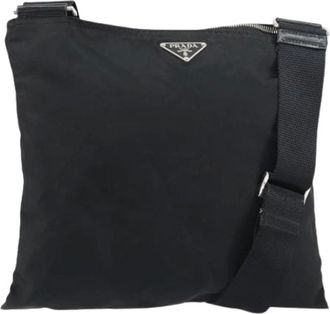 Prada unisex, Pre-owned, Noir, Taille: ONE Size Sac bandouli&egrave;re Vintage Pre-owned