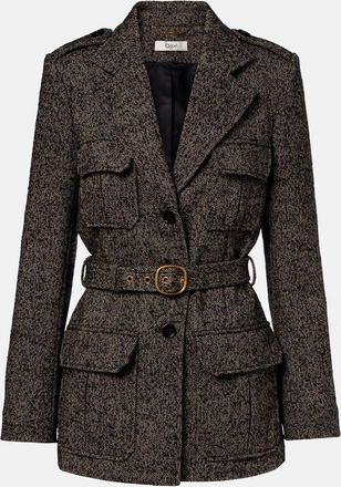 Chlo&eacute; Chlo&eacute; Mantel aus einem Wollgemisch