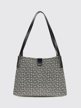 Balmain Schultertasche BALMAIN Damen Farbe Schwarz