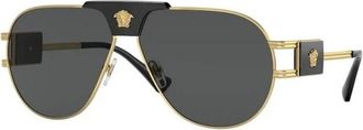Versace Authentische Brille mit Premium-Qualit&auml;t - - Accessories - Herren - Gelb - 63 MM