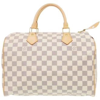 Louis Vuitton Pre-owned Speedy 30 - Femme - Pre-owned - Blanc - Taille: ONE Size