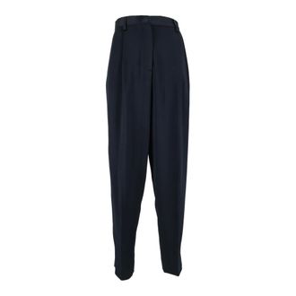 Fabiana Filippi Femme, Pantalons, Bleu, Taille: 38 FR Pantalon coupe carotte