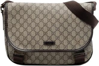 Gucci unisex, Pre-owned, Beige, Taille: ONE Size Sac bandouli&egrave;re vintage Pre-owned