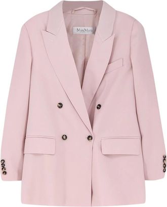 Max Mara Femme, Vestes, Rose, Taille: 38 FR Palanca Blazer