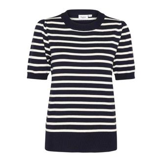 Saint Tropez Pull &agrave; Rayures Ice NightSky - Femme - Pulls - Noir - Taille: 40 FR