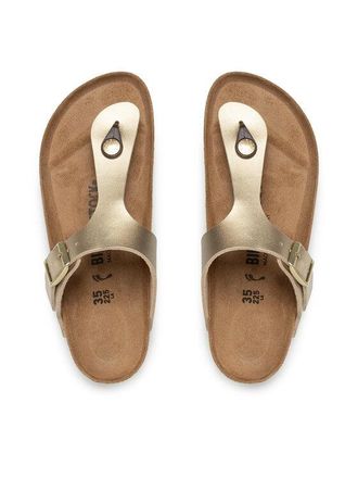 Birkenstock Zehentrenner Gizeh Bs 1016109 Goldfarben