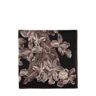 Inou&iuml; Editions Foulard imprim&eacute; en laine
