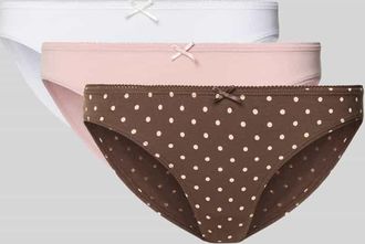 Jake*s Casual Slip aus Baumwoll-Mix im 3er-Pack