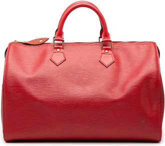 Louis Vuitton Crossbody Bags - Epi Speedy 35 - Gr. unisize - in Rot - f&uuml;r Damen