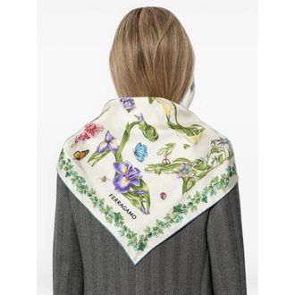Ferragamo Avoaz Scarf - Beige