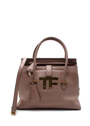 Tom Ford Smooth Calfskin Blush Icon Handbag