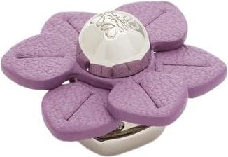 Loewe Broche fleur en cuir de veau