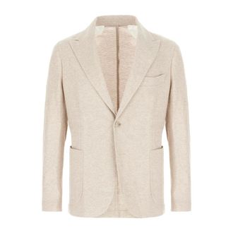 Barba Homme, Vestes, Beige, Taille: XL Collection de Maille Élégante