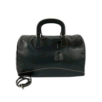 Prada Sac Boston Vintage Pre-owned - Femme - Pre-owned - Noir - Taille: ONE Size