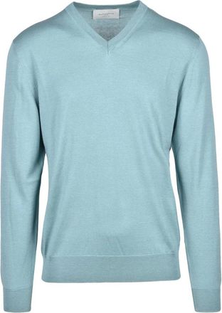 Ballantyne Pull &agrave; col en V - Homme - Pulls - Vert - Taille: 2XL