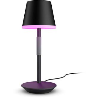 Philips hue go tragbare intelligente tischlampe schwarz