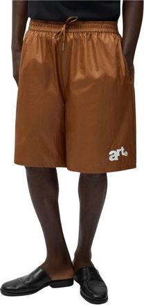 Arte Homme, Shorts, Orange, Taille: S Big Logo Shorts