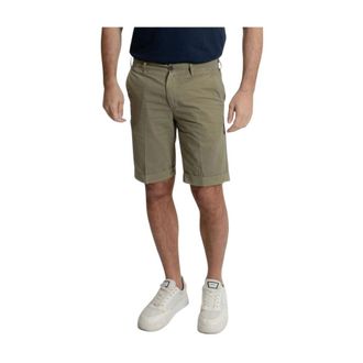 40weft 40Weft, Homme, Shorts, Vert, Taille: 2XL Compact Twill Old Wash Shorts