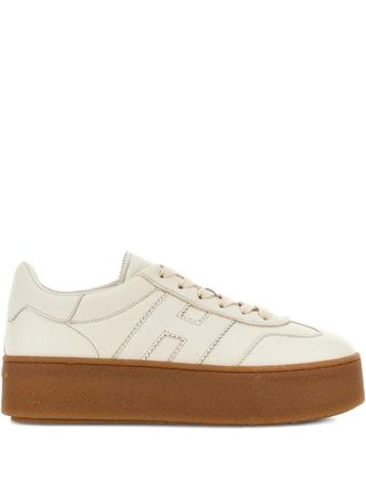 Hogan H698 Plateau-Sneakers - Nude
