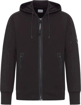 C.P. Company C.p. Company, Homme, Sweatshirts et sweats &agrave; capuche, Noir, Taille: XS Goggle SweaT-shirt