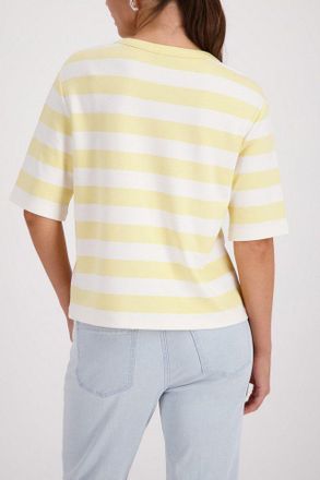 Monari Sweatshirt Sweatshirt Basic Ringel Regular fit mit Streifen