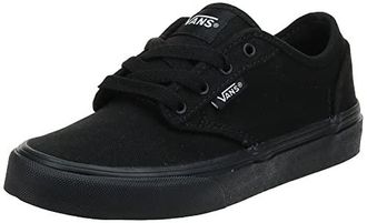 Vans Mixte Enfant Atwood Sneaker, Noir Canvas Black Black, 31.5 EU