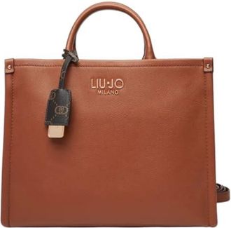 Liu Jo Sac femme M Tote Ridhi Ginger bread B26LJ19 AF5206 E0058 Taille du sac: Grand