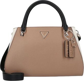 Guess Femme, Sacs, Beige, Taille: ONE Size Noelle Saffiano