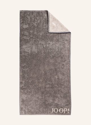 Joop Handtuch Classic Doubleface grau