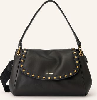 Isabel Marant Isabel Marant Handtasche Chany Medium Mit Nieten schwarz