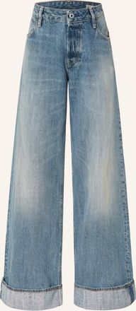 G-Star Wide Leg Jeans Roxx blau