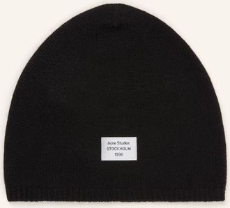 Acne Studios Cashmere-M&uuml;tze schwarz